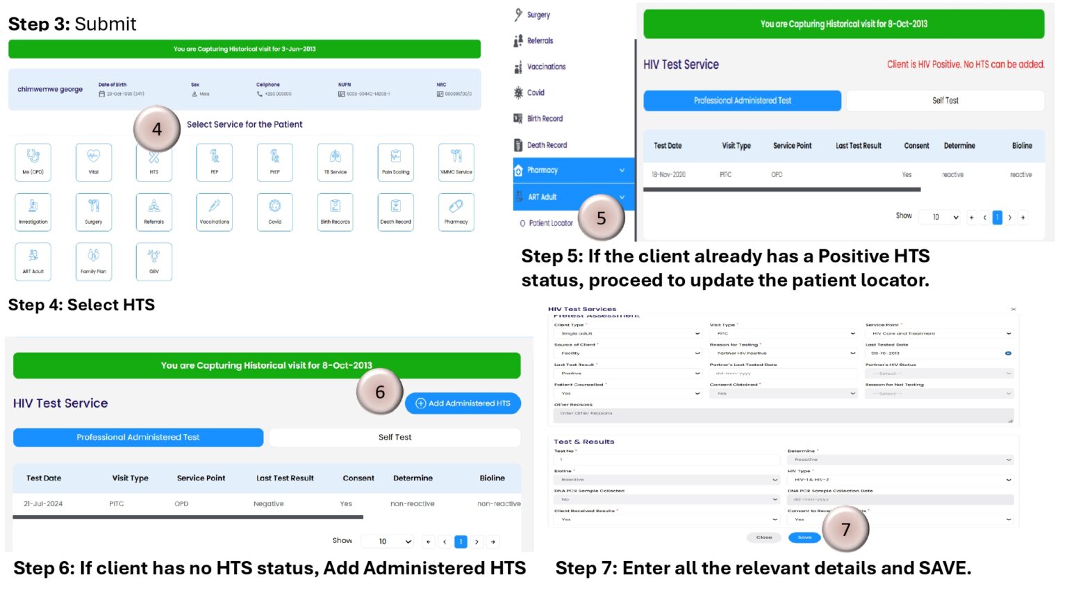 Steps on Updating HTS - Resource.SmartCare
